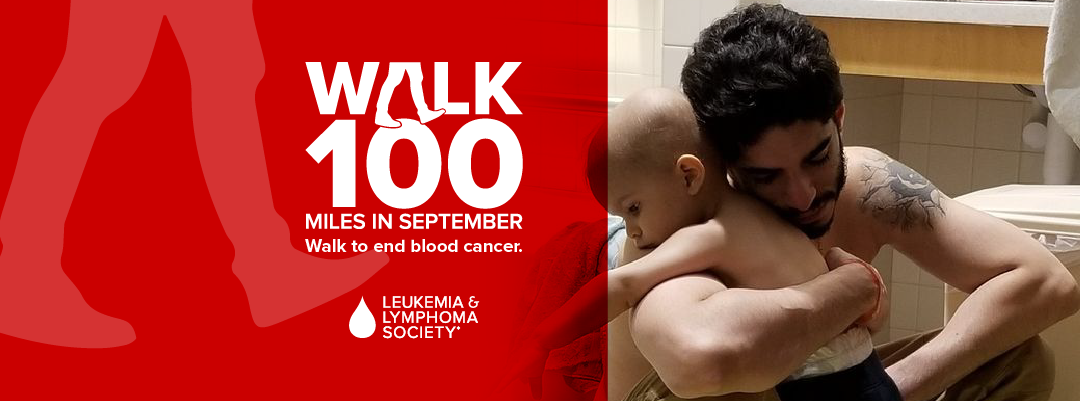 Sign up for Walk 100 miles in September 2024